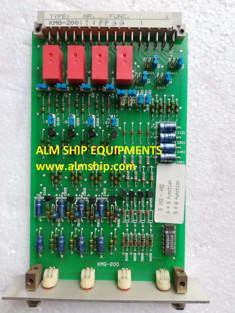 AUTRONICA KMG-200 PCB 7252-019.0002 | ALM SHIP EQUIPMENTS